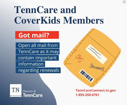 TennCare Redetermination Graphics and Posters | TNAAP